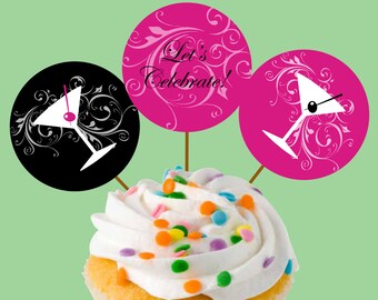 Martini glass topper | Etsy