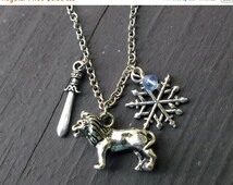 ON SALE Narnia: the lion, the witch, and the wardrobe inspired silver ...