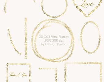 Laurel leaf frame | Etsy