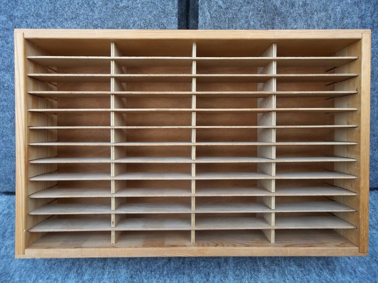 Napa Valley 96 CD or 48 8-Track VHS Holder Rack Shelf Wood Wooden Music ...