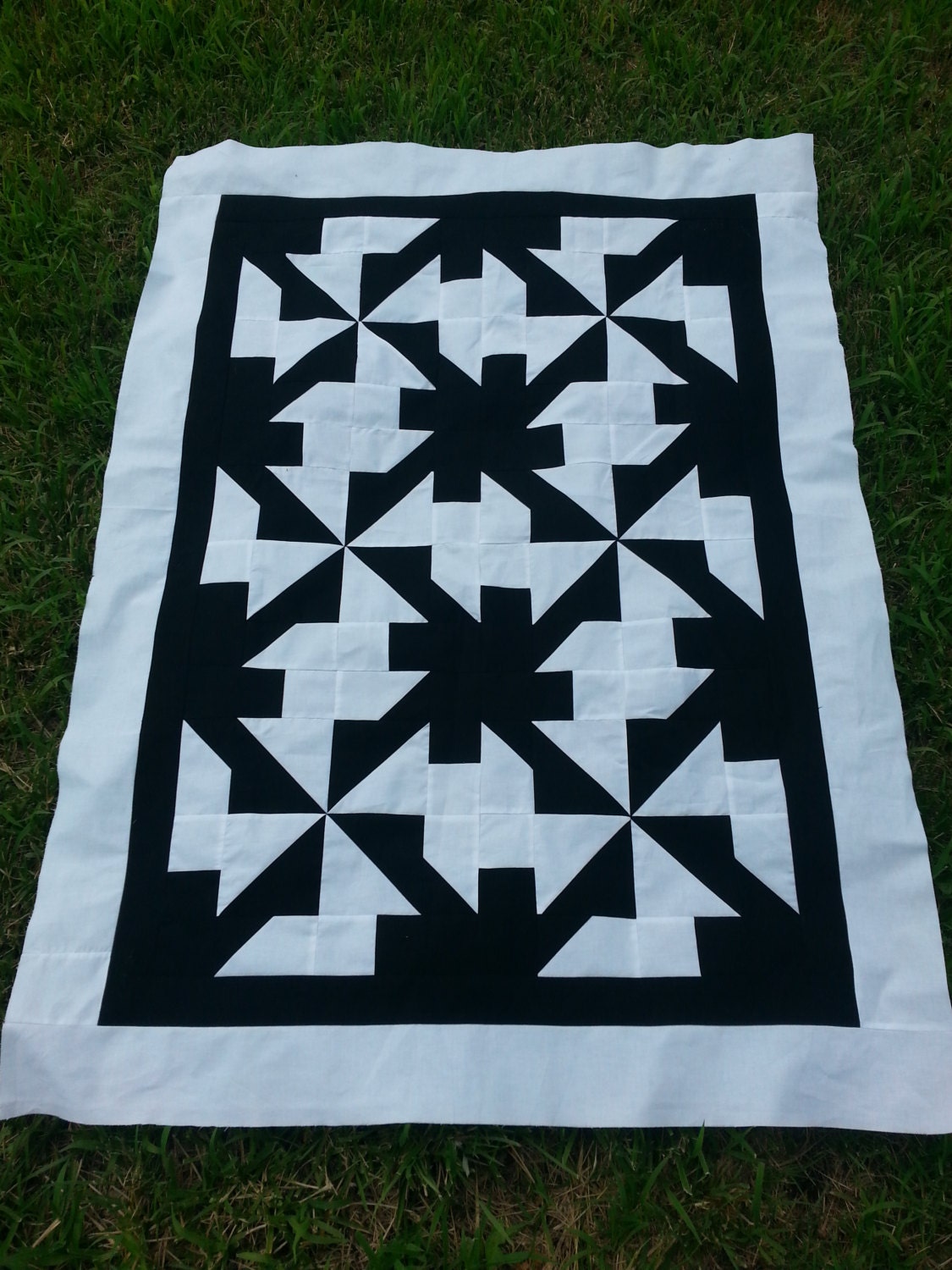 Beginner Quilt Pattern Modern Aztec Quilt Pattern by Jaded