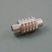 End Cap 3.5MM Stainless Steel Ridged Cap for by LeatherShop3