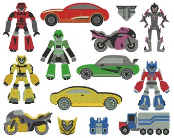 transformer embroidery design – Etsy