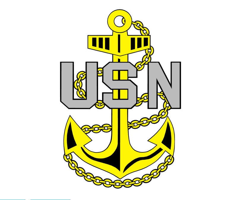 Layerd color US Navy Chief Petty Officer Rank Insignia by PaZaBri