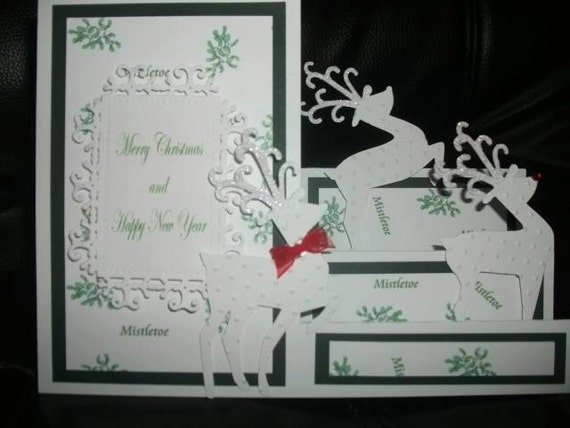 Set of 3 Reindeer...........Digital scan n cut FCM