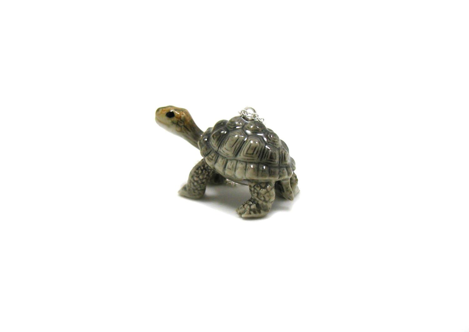 Tortoise Necklace Charm Necklace Charm Jewelry by RingMeUpToo