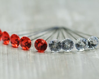 Diamond hair pins | Etsy