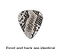 Limited Time Sale!!! Snake Skin Pattern Guitar Pick (100pcs) at 29.99