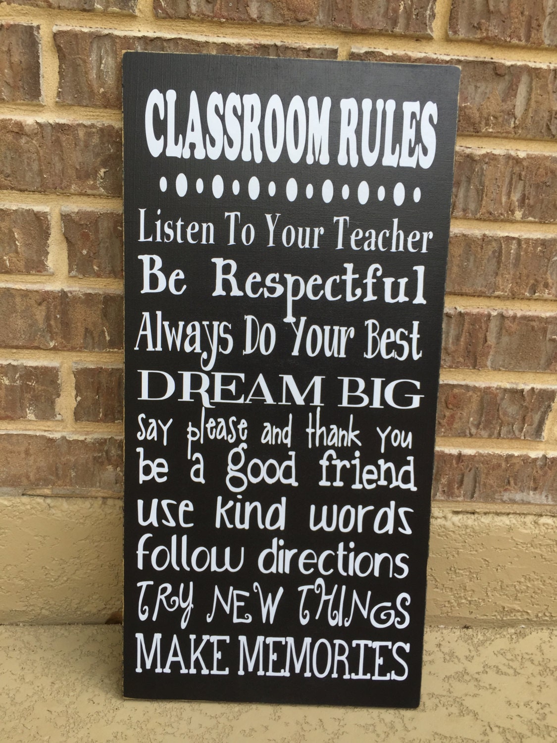 Classroom Decor Classroom Rules Sign Teacher Classroom