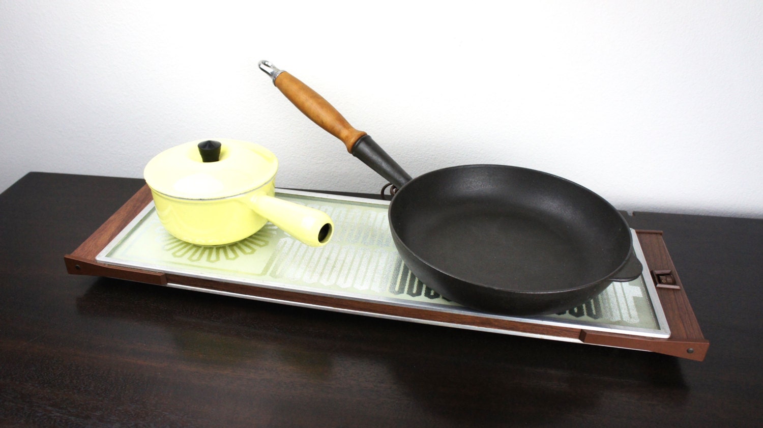 Vintage Salton Hotray, 1950s Hot Plate, Hot Tray, or Food Warmer, Glass ...