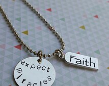 Unique expect miracles related items | Etsy