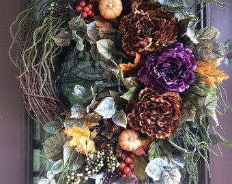 Unique berry wreaths related items | Etsy