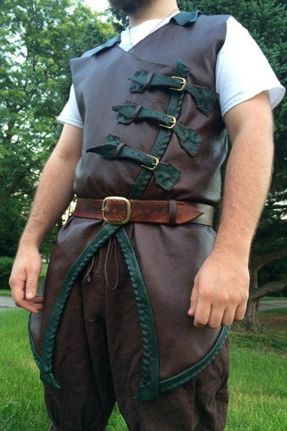 Leather Armor Medieval Tunic by ProjectArmory on Etsy