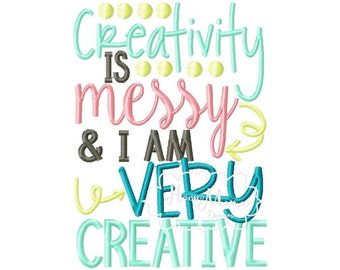 Creativity is messy | Etsy
