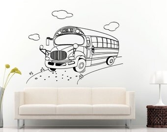 Bus stencil | Etsy