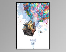 Unique up movie poster related items | Etsy