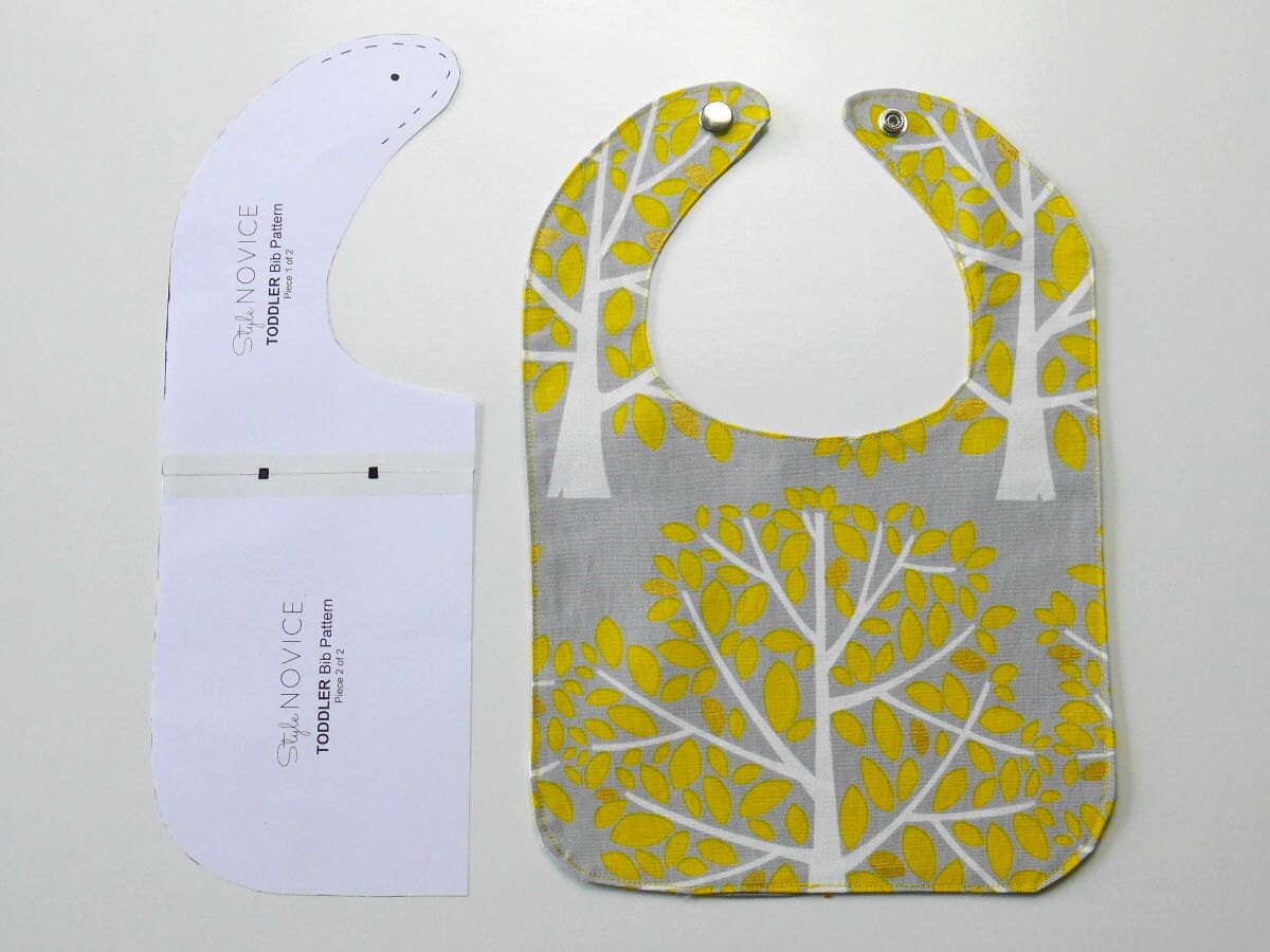 PATTERNS Baby and Toddler Bib by StyleNovice on Etsy