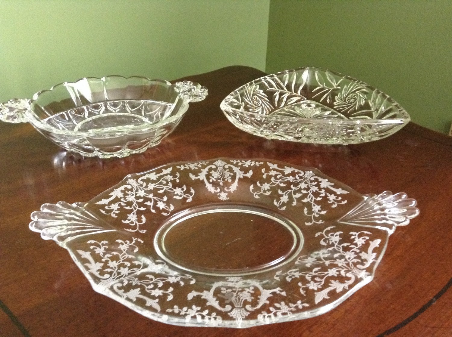Vintage Clear Glass Set of Three – Haute Juice