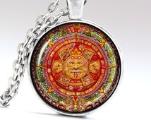 Popular items for mayan pendant on Etsy