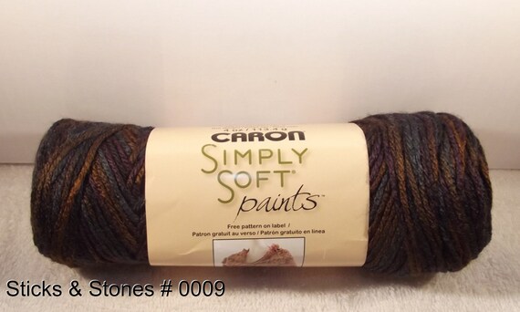 Sticks And Stones Caron Simply Soft Paint Yarn Variegated