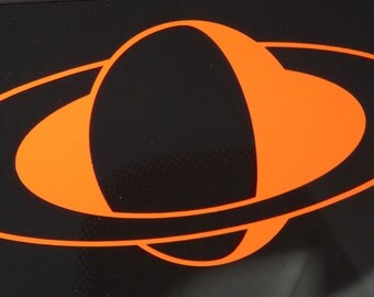 Saturn decal | Etsy