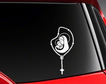 Unique catholic stickers related items | Etsy