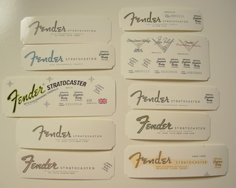 Fender stratocaster | Etsy