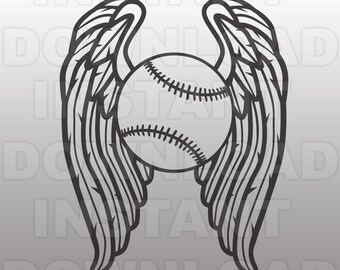 Softball wings | Etsy