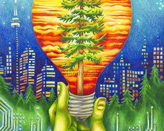 Conservation art | Etsy