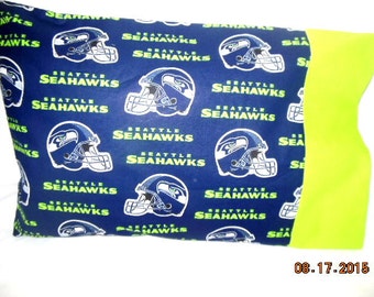 Seahawks pillowcase | Etsy