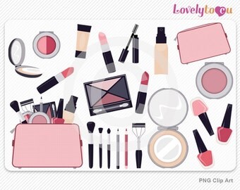 Makeup clip art | Etsy