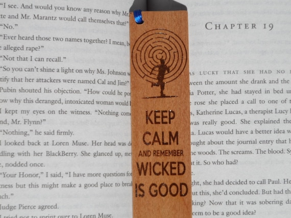 Wooden Bookmark: The Maze Runner HandmadeWood
