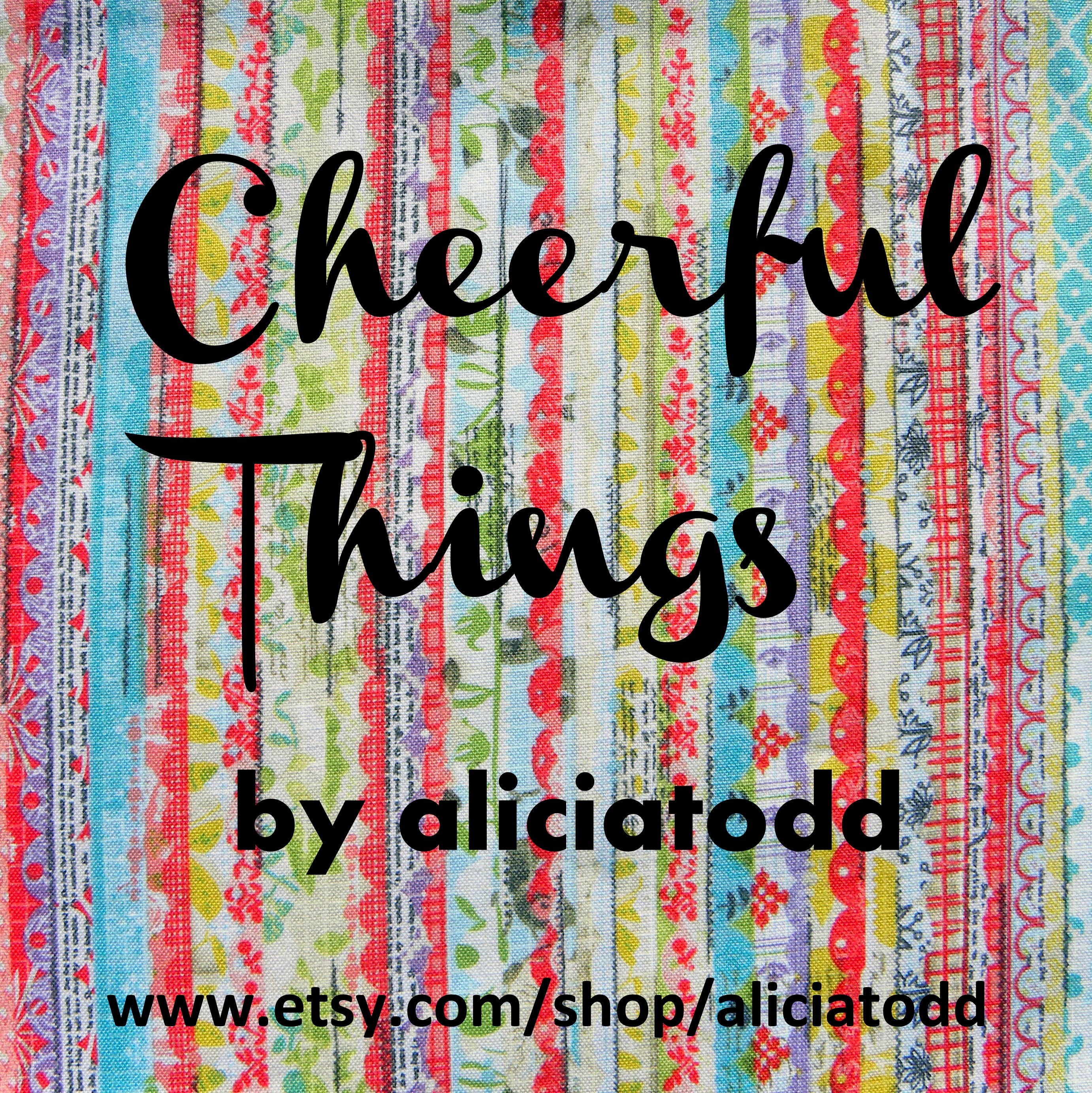 cheerful things by aliciatodd on Etsy