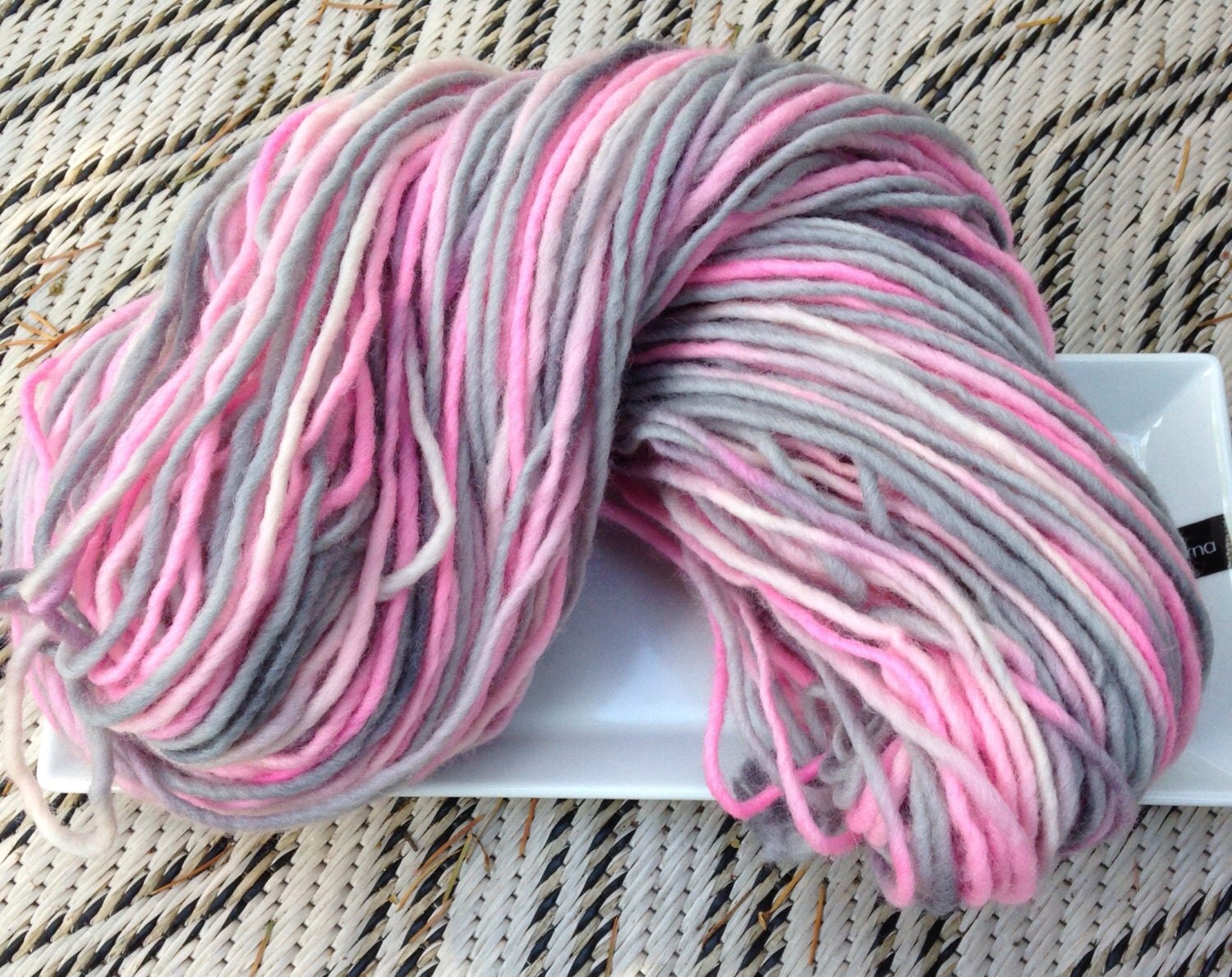Hand Dyed Argentinian Merino Single Ply Bulky Yarn by WoolnLove