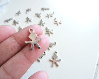 Stick figure jewelry | Etsy