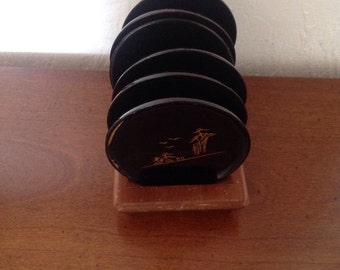 Japanese coasters | Etsy