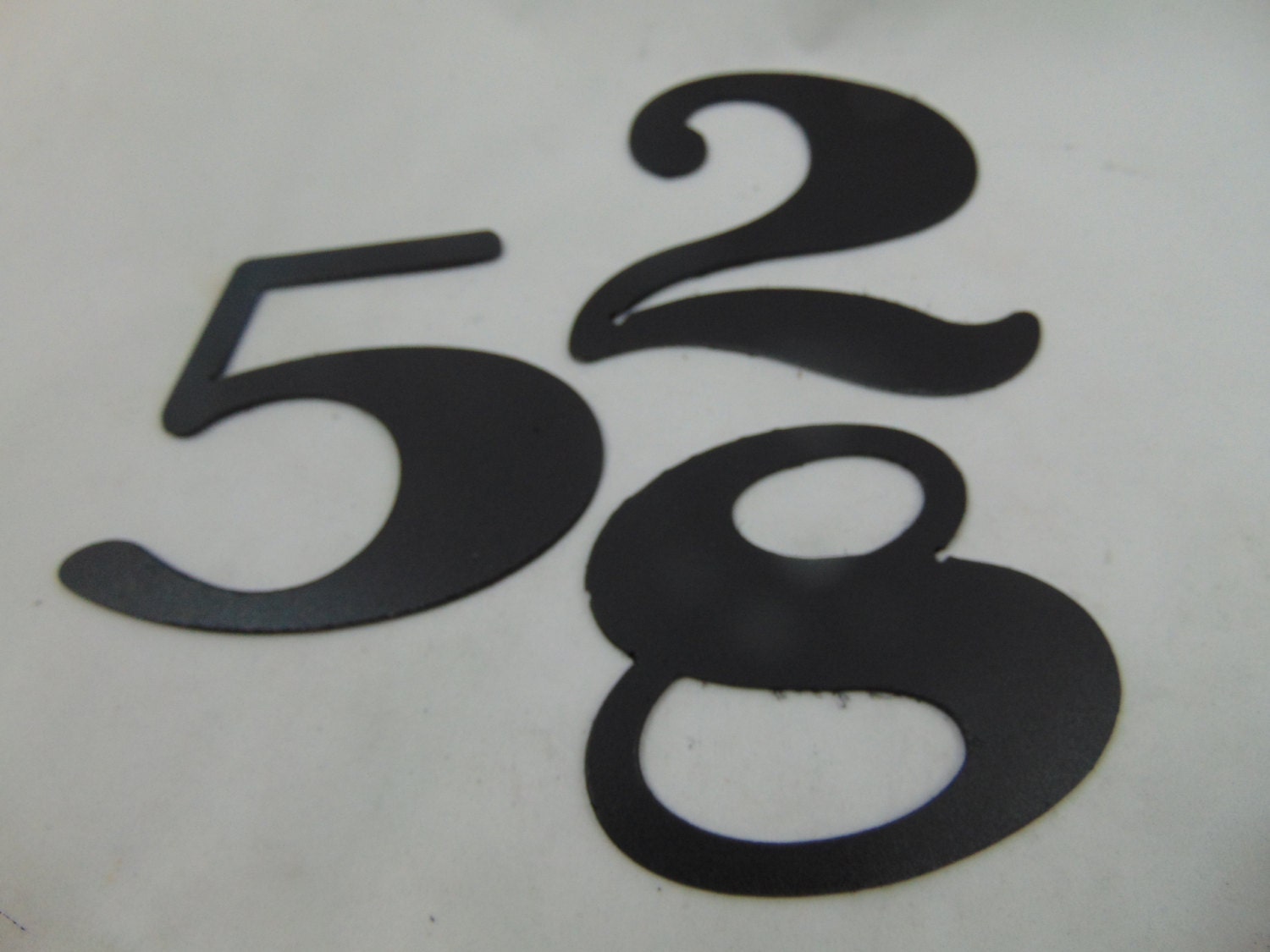 Metal Address Number Cutouts For Your Home or Apartment