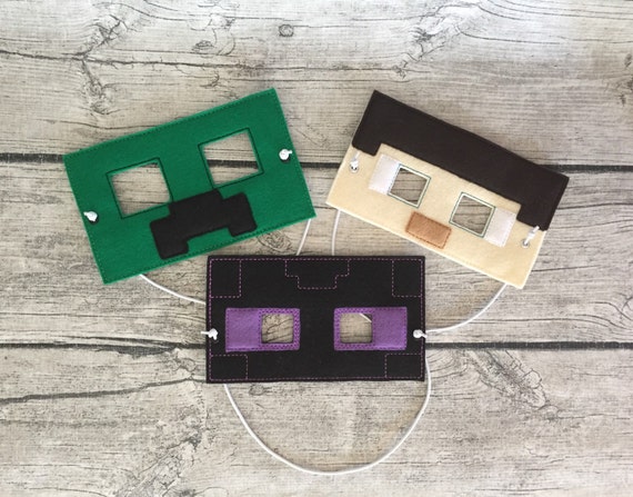 Steve from Minecraft Inspired Mask