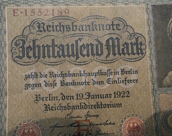 Reichsbanknote | Etsy