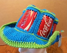 Unique soda can hat related items | Etsy