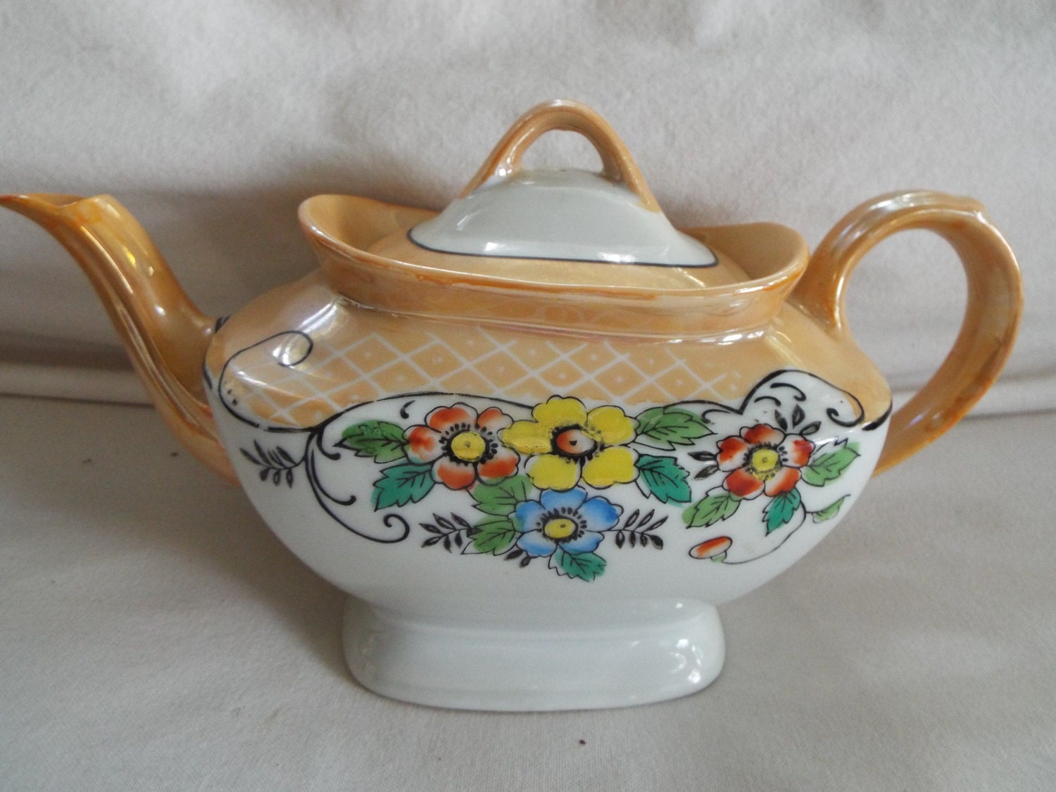 Art Deco Tashiro Shoten Lusterware teapot – Haute Juice