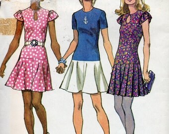 Mini dress pattern | Etsy