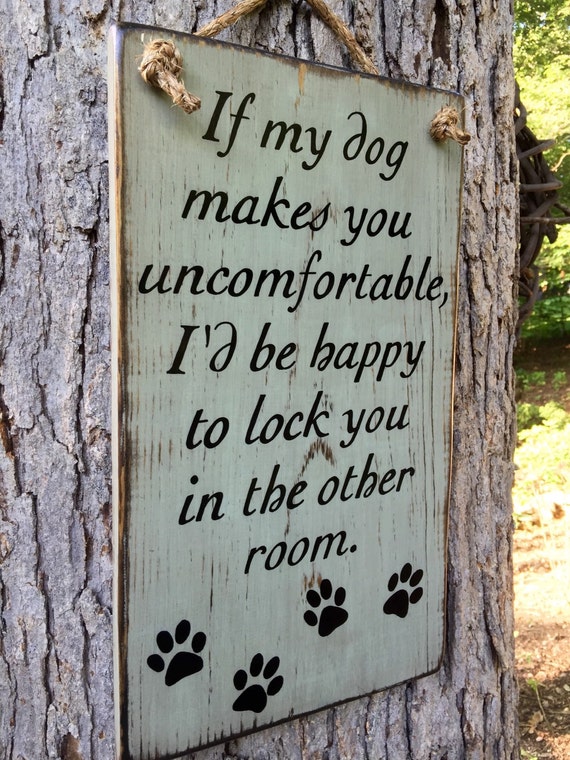 wood sign dog wood sign family wood sign by TheVintageHammer