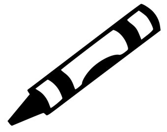 Crayons wall sticker | Etsy