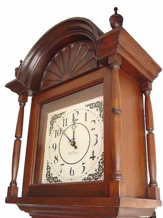 Vintage Seth Thomas Tall Case Grandfather Clock