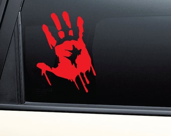Bloody handprint | Etsy