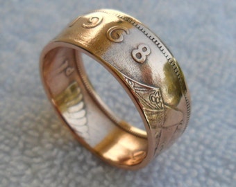 Irish coin ring | Etsy