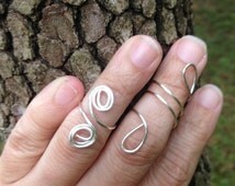 Popular items for full finger ring on Etsy