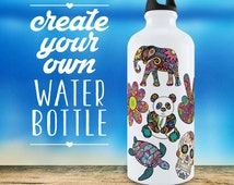 Unique waterbottle stickers related items | Etsy