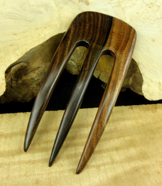 Wooden Hair Forks - OverTheHawaiianMoon